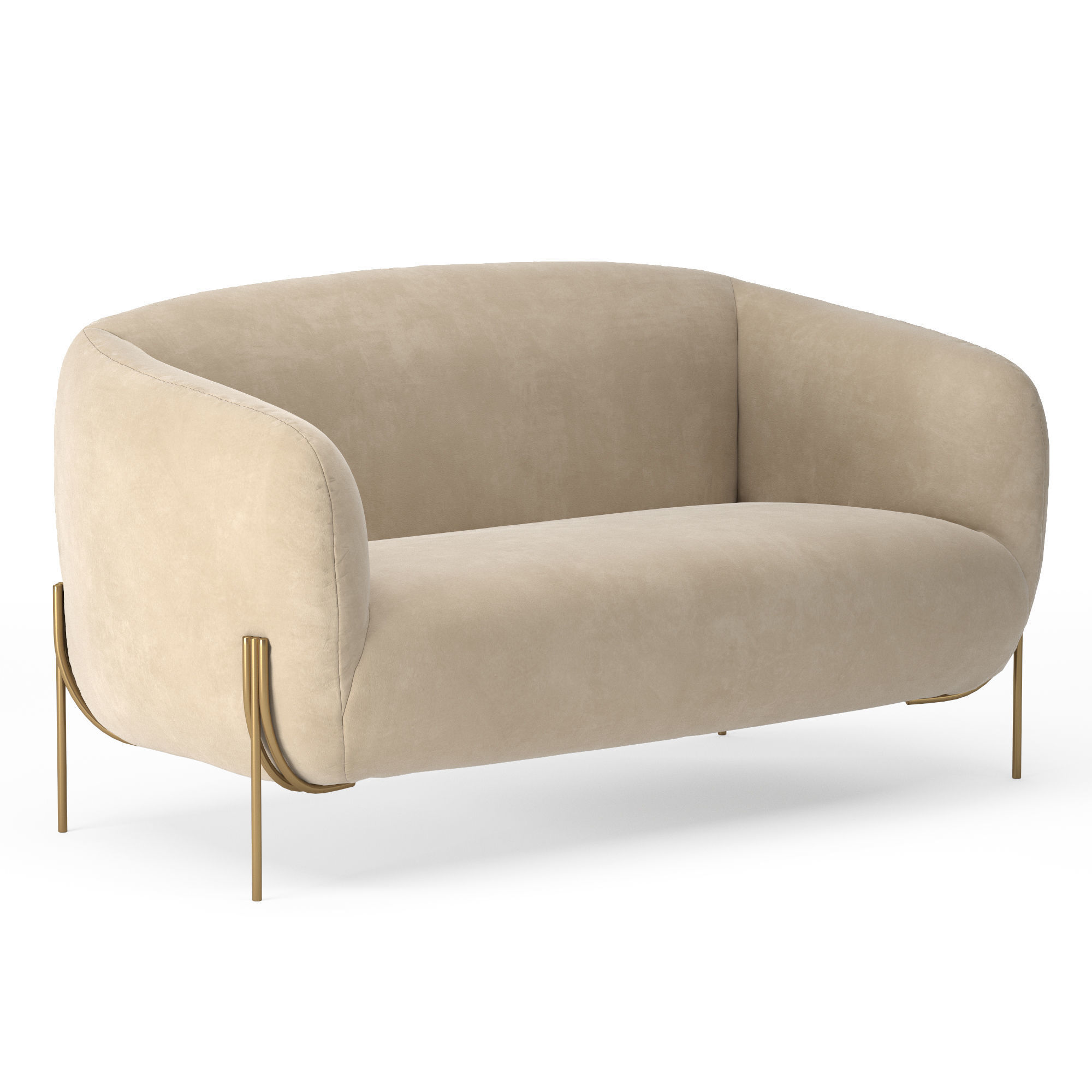 Sabaitalia Geo sofa 3D model | CGTrader