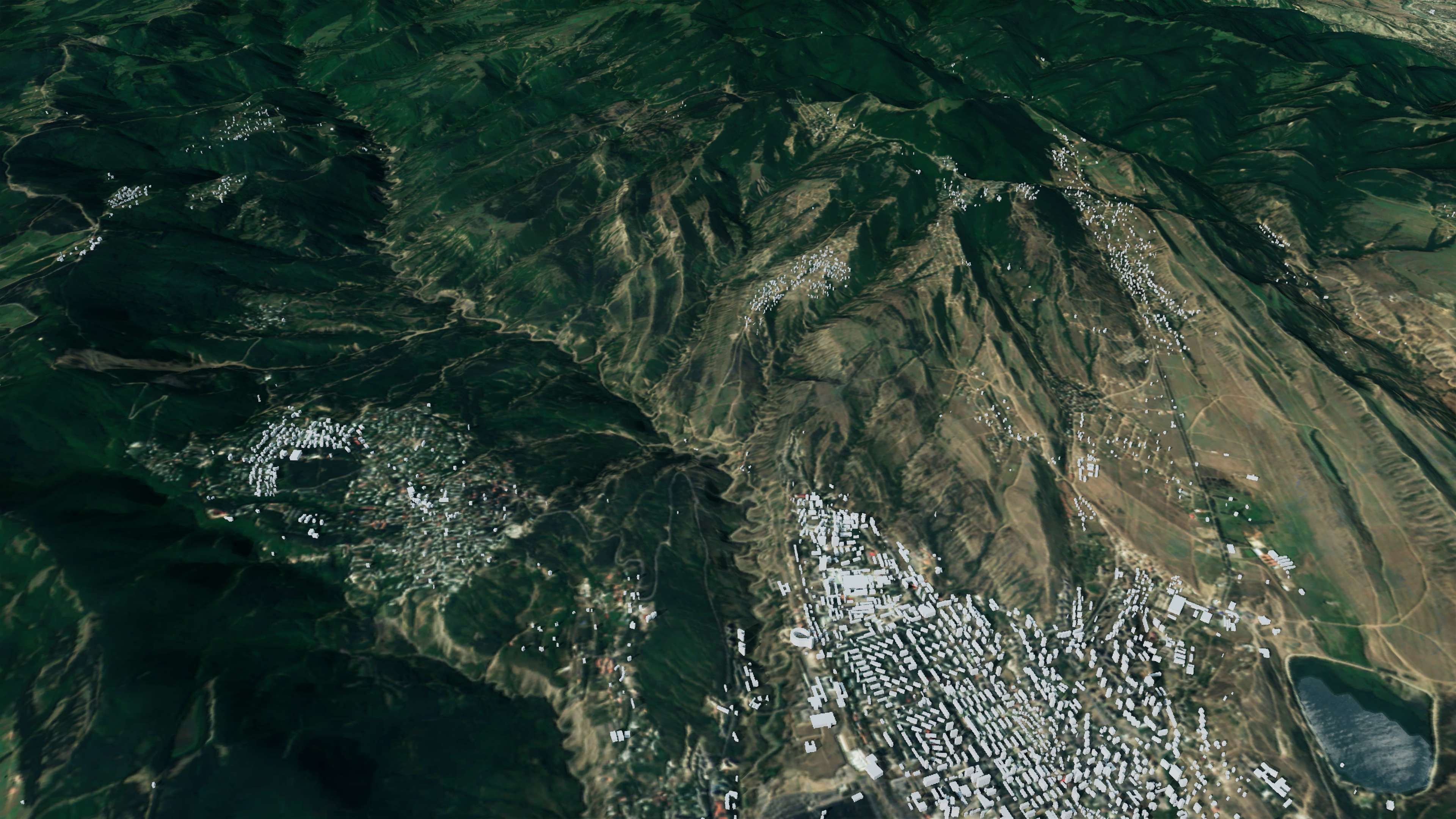 Tbilisi Georgia City Landscape 3D Model 3D model | CGTrader