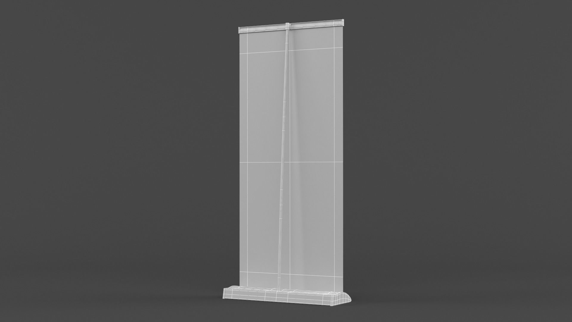 Roller Banner 3D model | CGTrader