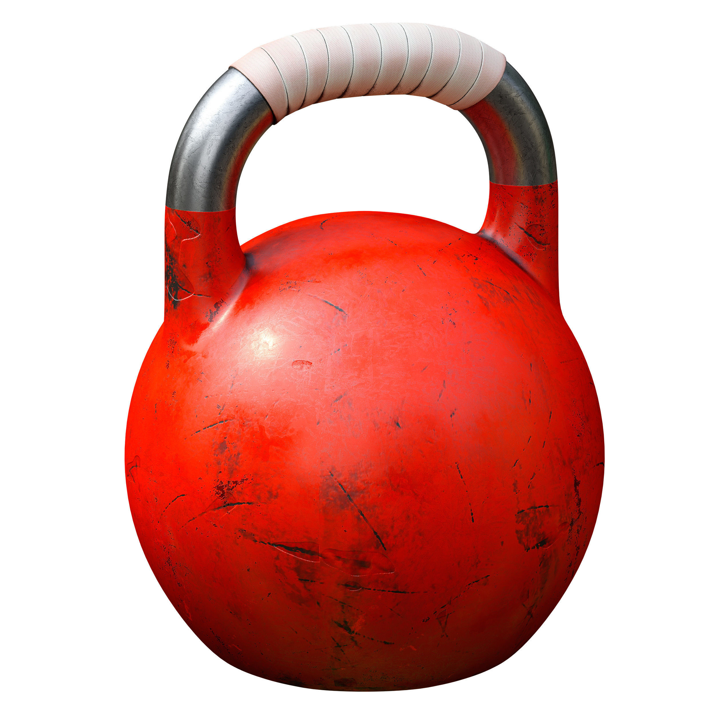 Old weights worn out - set 3D model | CGTrader