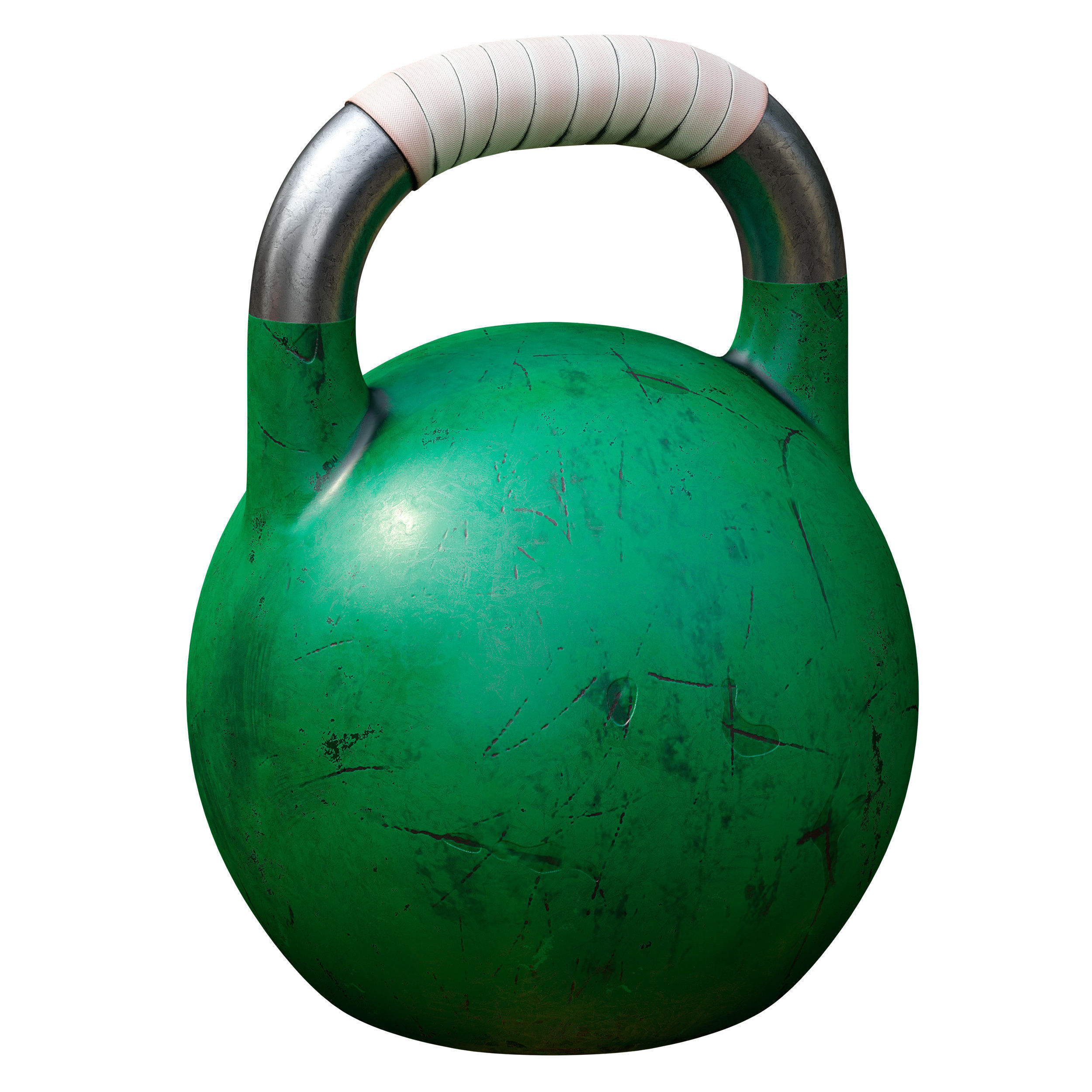 Old weights worn out - set 3D model | CGTrader