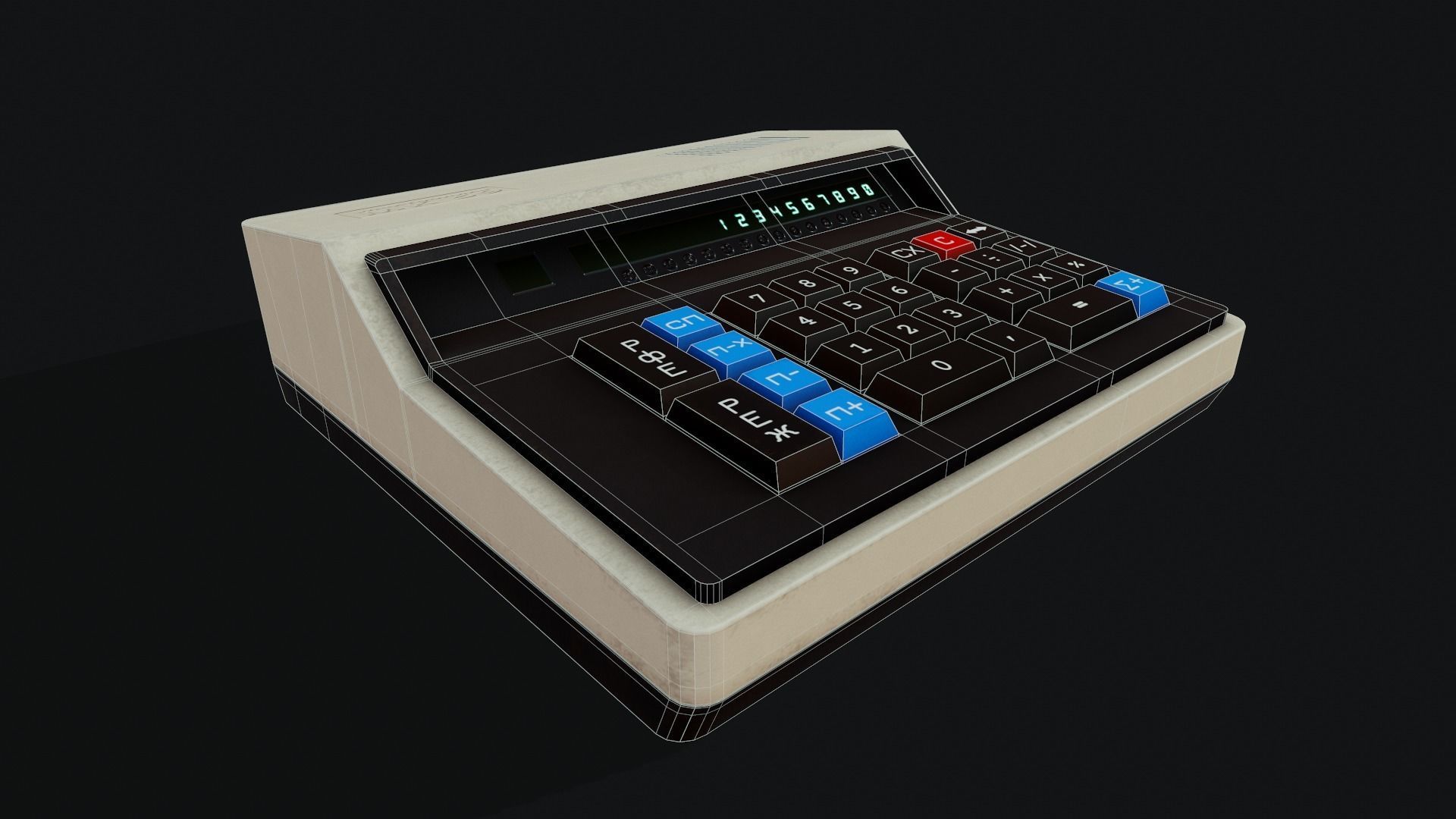 3D model Calculator MK 59 - Tutorial Included VR / AR / low-poly | CGTrader