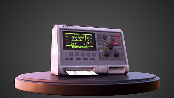 3D model Defibrillator VR / AR / low-poly | CGTrader