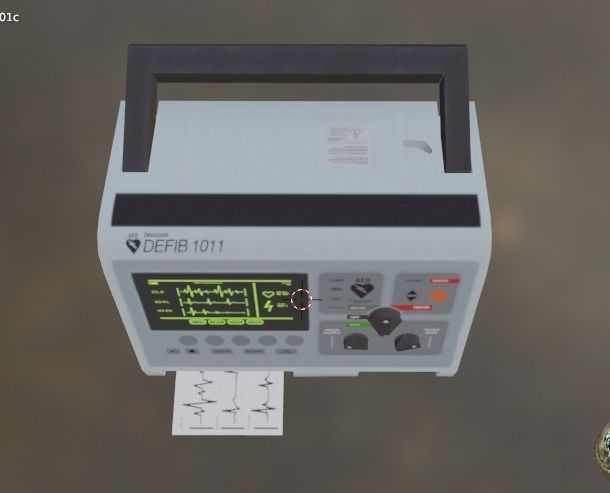 3D model Defibrillator VR / AR / low-poly | CGTrader