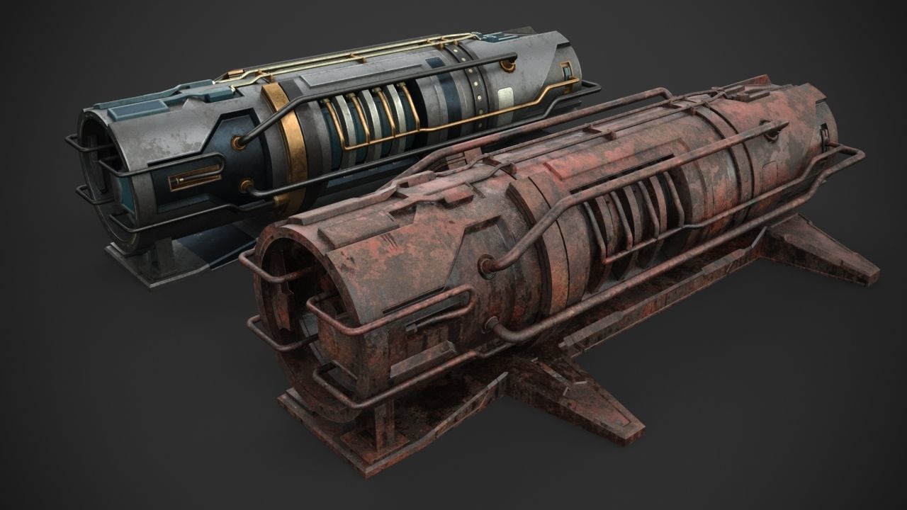 Machinery device free VR / AR / low-poly 3D model | CGTrader