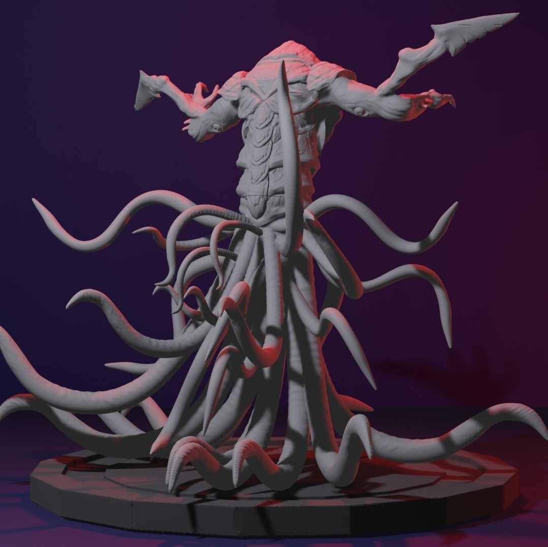 Eldrazi Kozilek 3D model 3D printable | CGTrader