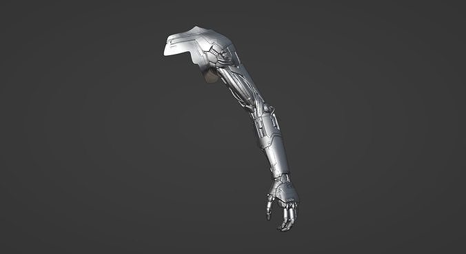 Cyberpunk 2077 Johnny Silverhand Arm 3D Print Replica 3D model 3D ...