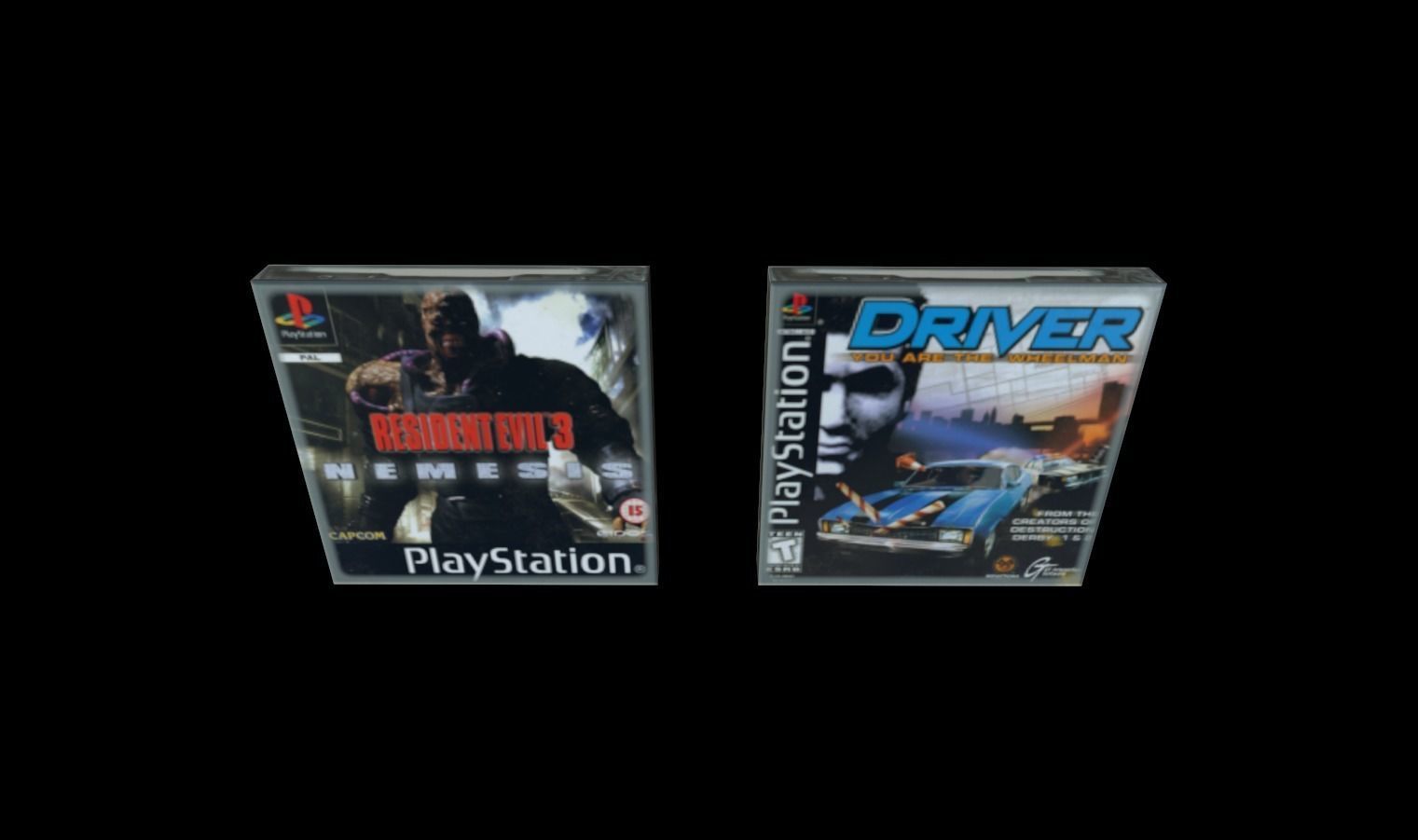 3D model CDs Video Games Consoles and VHS Pack VR / AR / low-poly ...