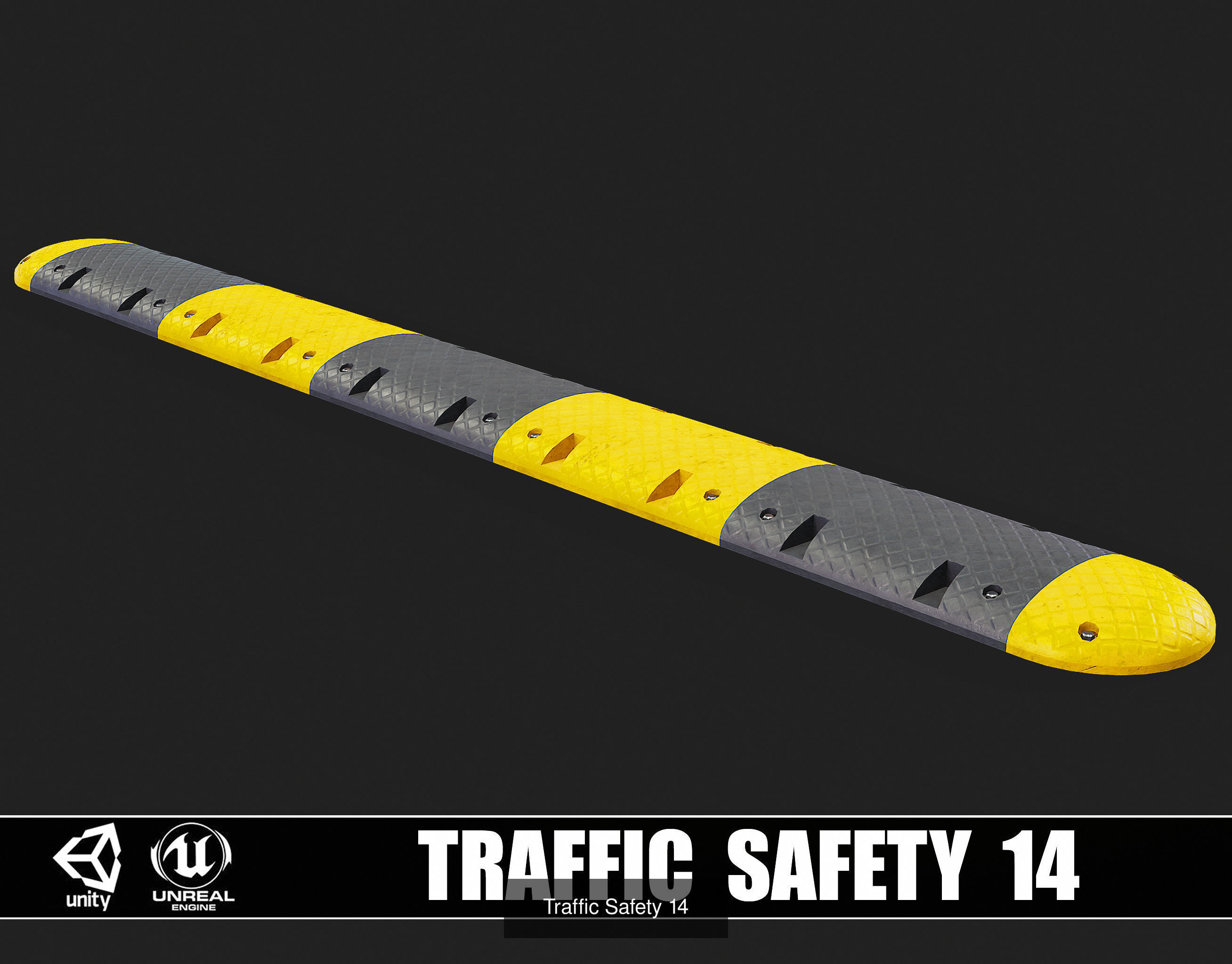 Traffic Safety 3D Model Collection | CGTrader