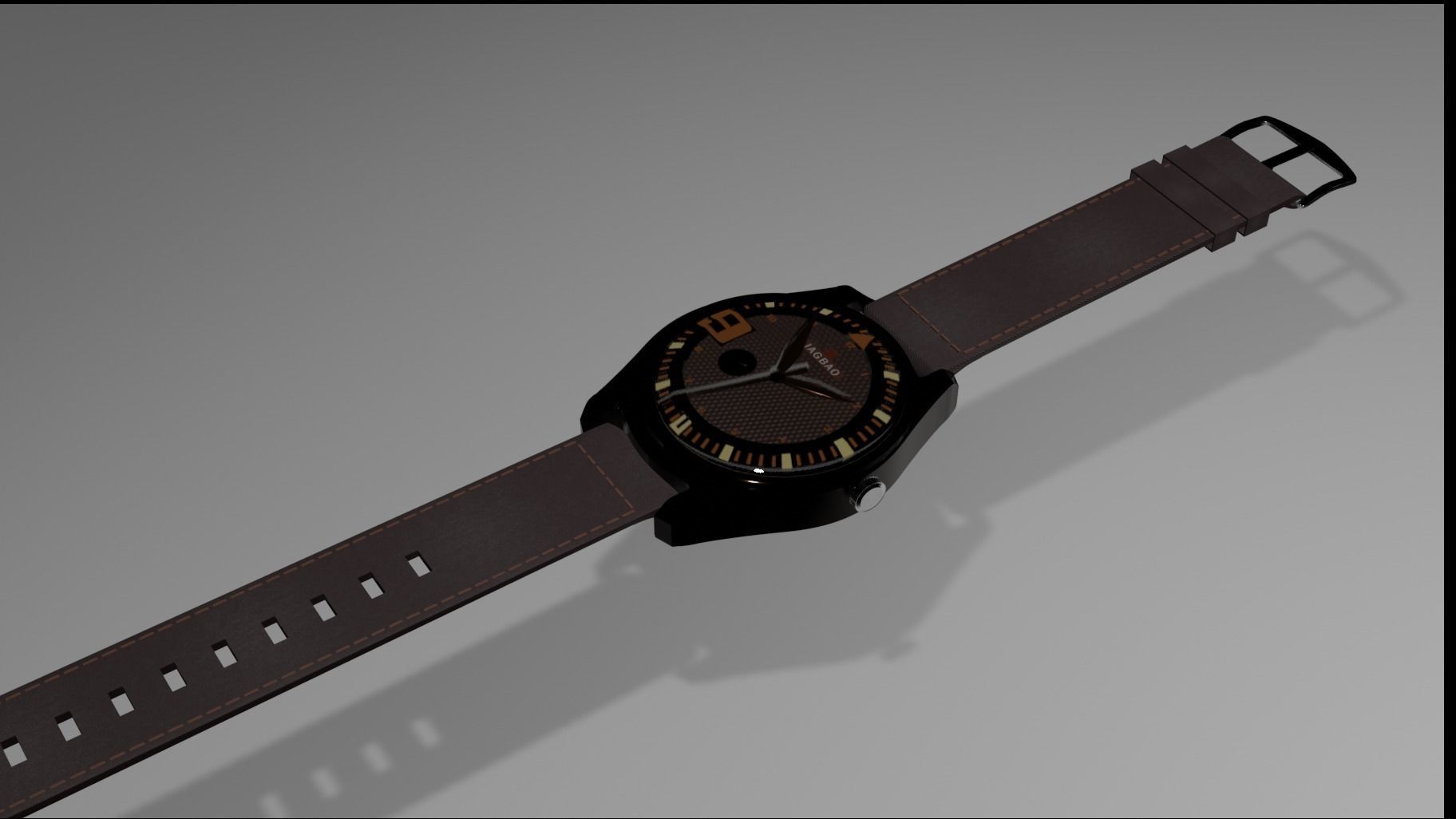Wrist watch 3D model | CGTrader