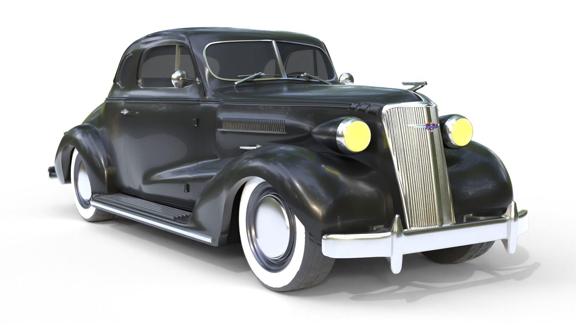 Chevrolet Coupe 1937 3D model | CGTrader