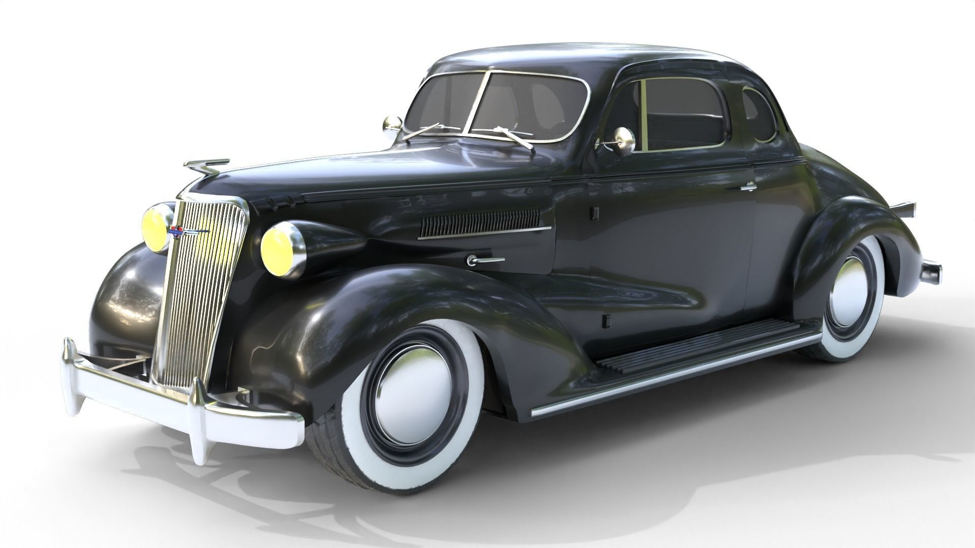 Chevrolet Coupe 1937 3D model | CGTrader