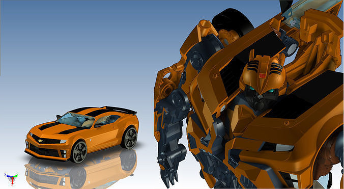 The Transformers Bumblebee 3D model | CGTrader