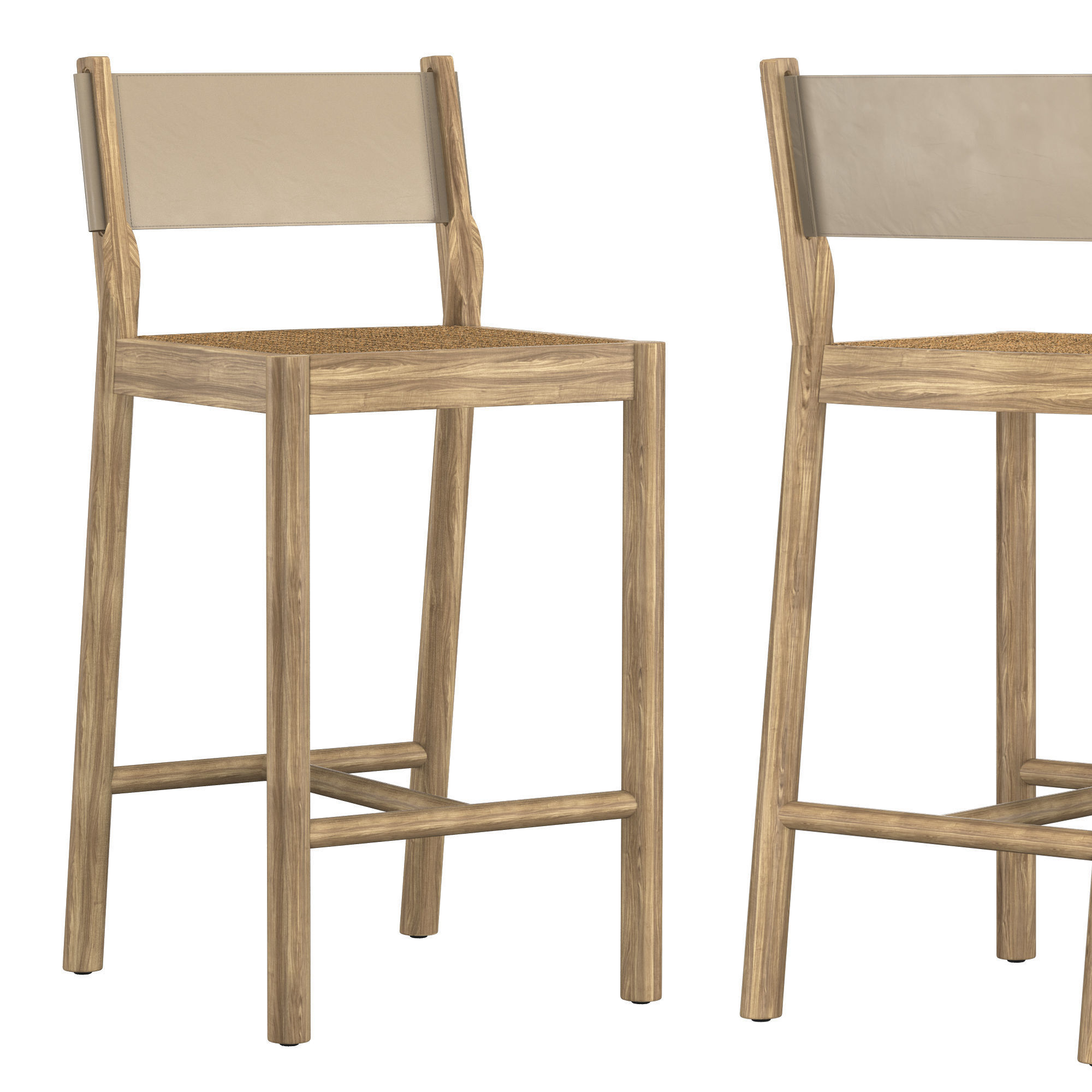 Brooklyn stool BYN45 3D model | CGTrader