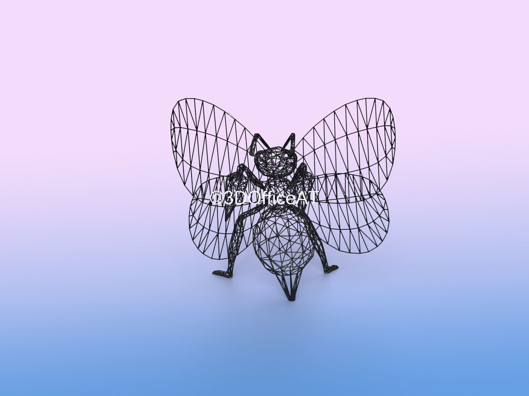 015 Beedrill Pokemon Wiremon Figure 3D model 3D printable | CGTrader
