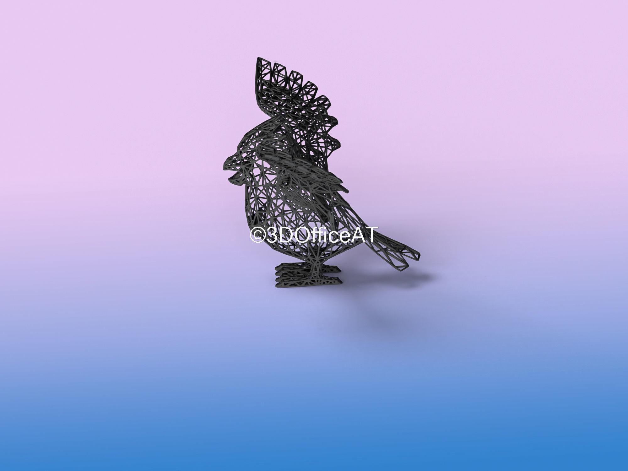 016 Pidgey Pokemon Wiremon Figure 3D model 3D printable | CGTrader