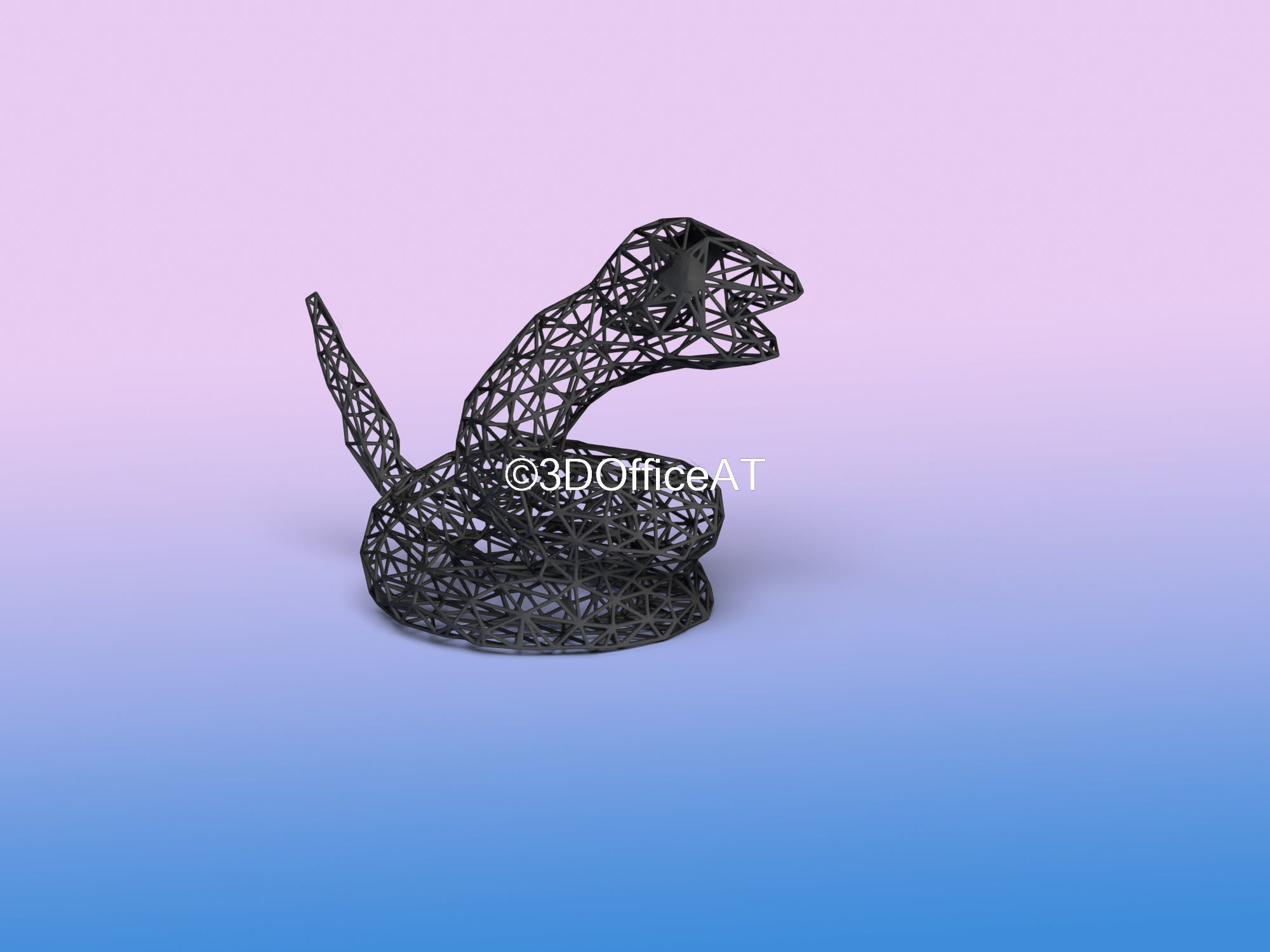 023 Ekans Pokemon Wiremon Figure 3D model 3D printable | CGTrader