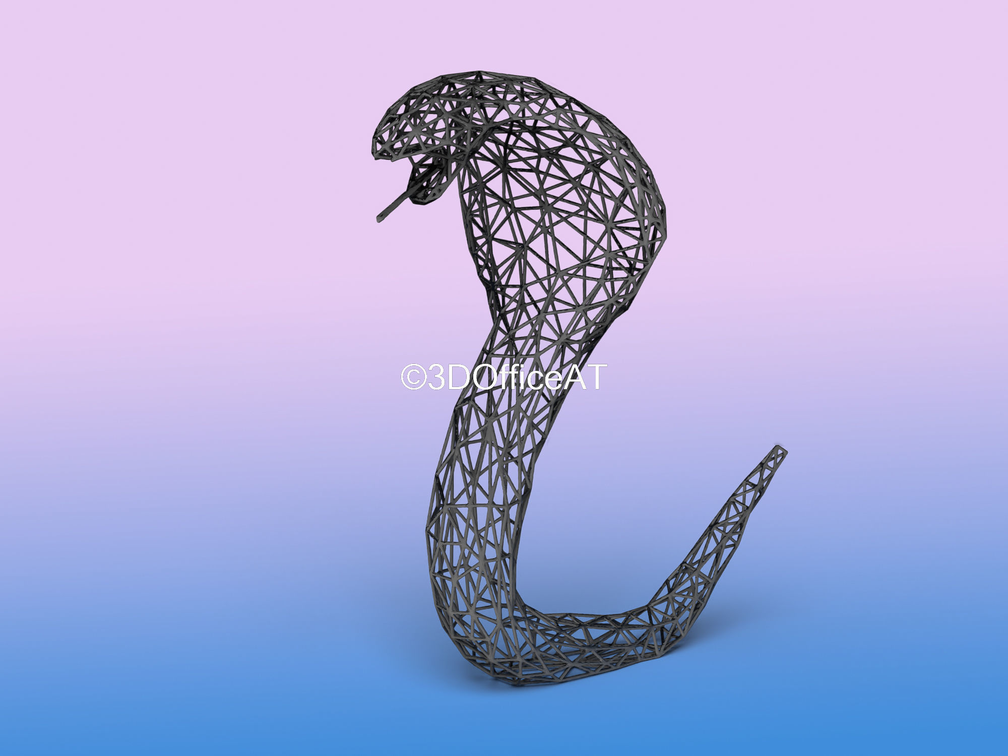 024 Arbok Pokemon Wiremon Figure 3D model 3D printable | CGTrader