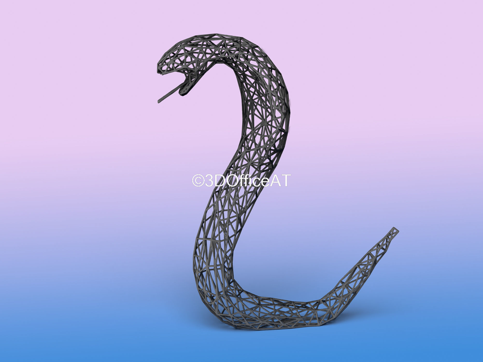 024 Arbok Pokemon Wiremon Figure 3D model 3D printable | CGTrader