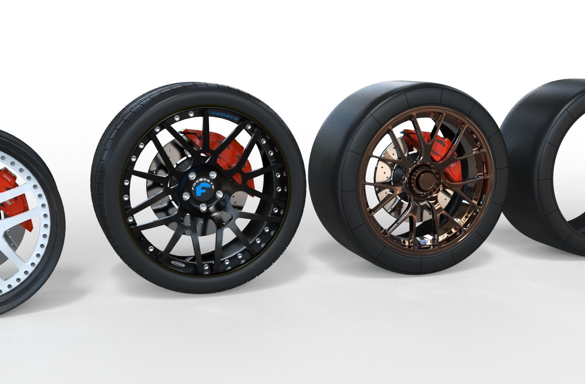Car wheel rim 3D Model tire 3D model | CGTrader