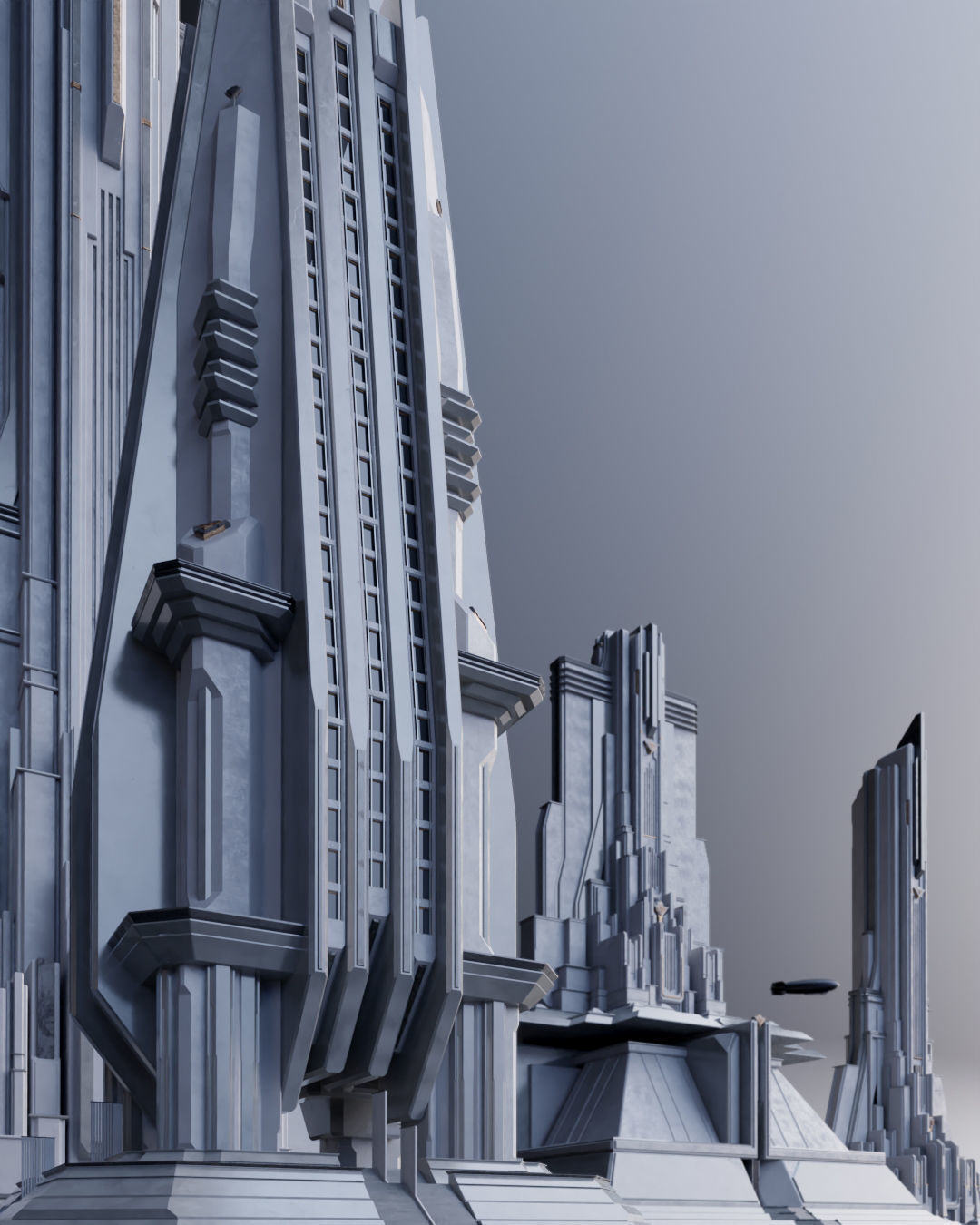 3D model Central City Realistic Imperial City Buildings and Assets 3D ...
