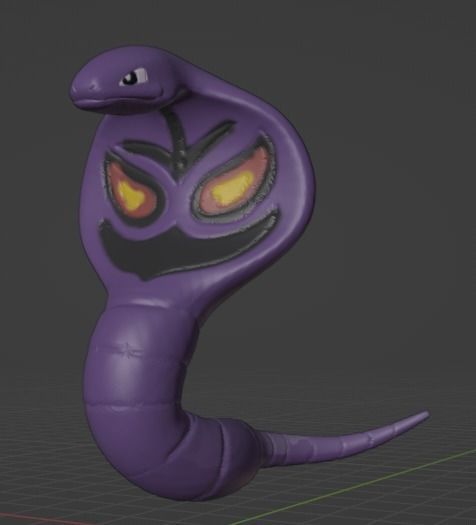 Arbok 3D model 3D printable | CGTrader