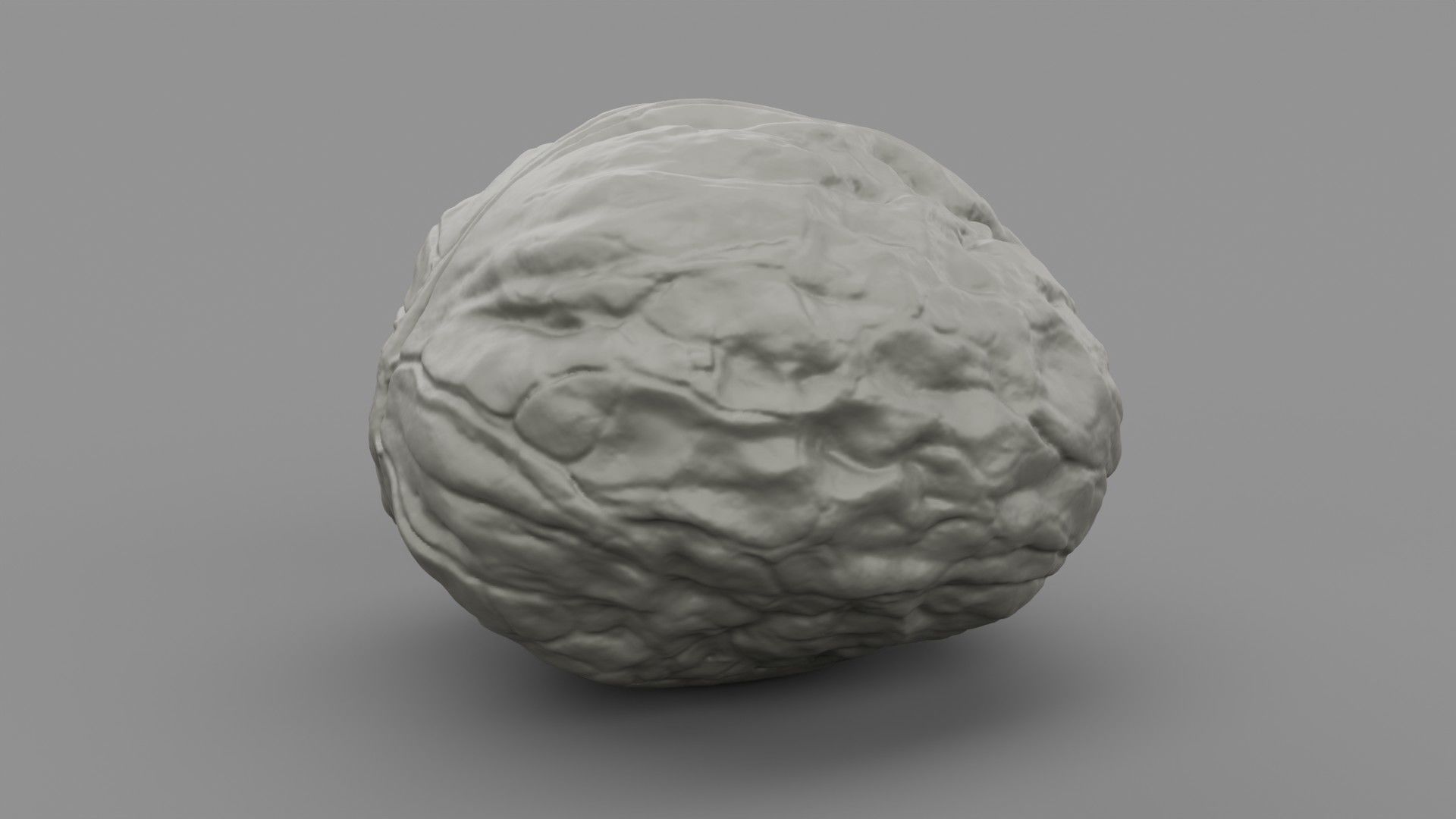 Walnut 01 3D model 3D printable | CGTrader