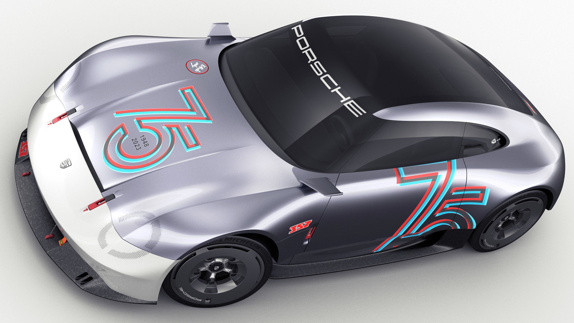 Porsche 357 Vision Concept 2023 3D model | CGTrader