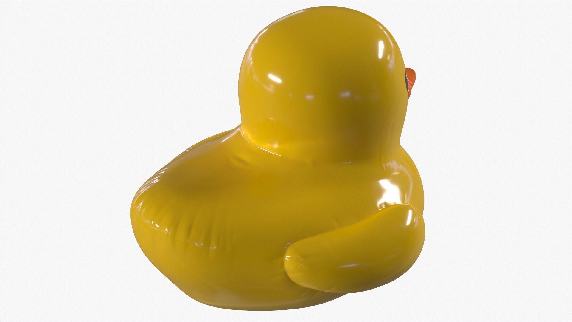 3D model YELLOW RUBBER DUCK VR / AR / low-poly | CGTrader