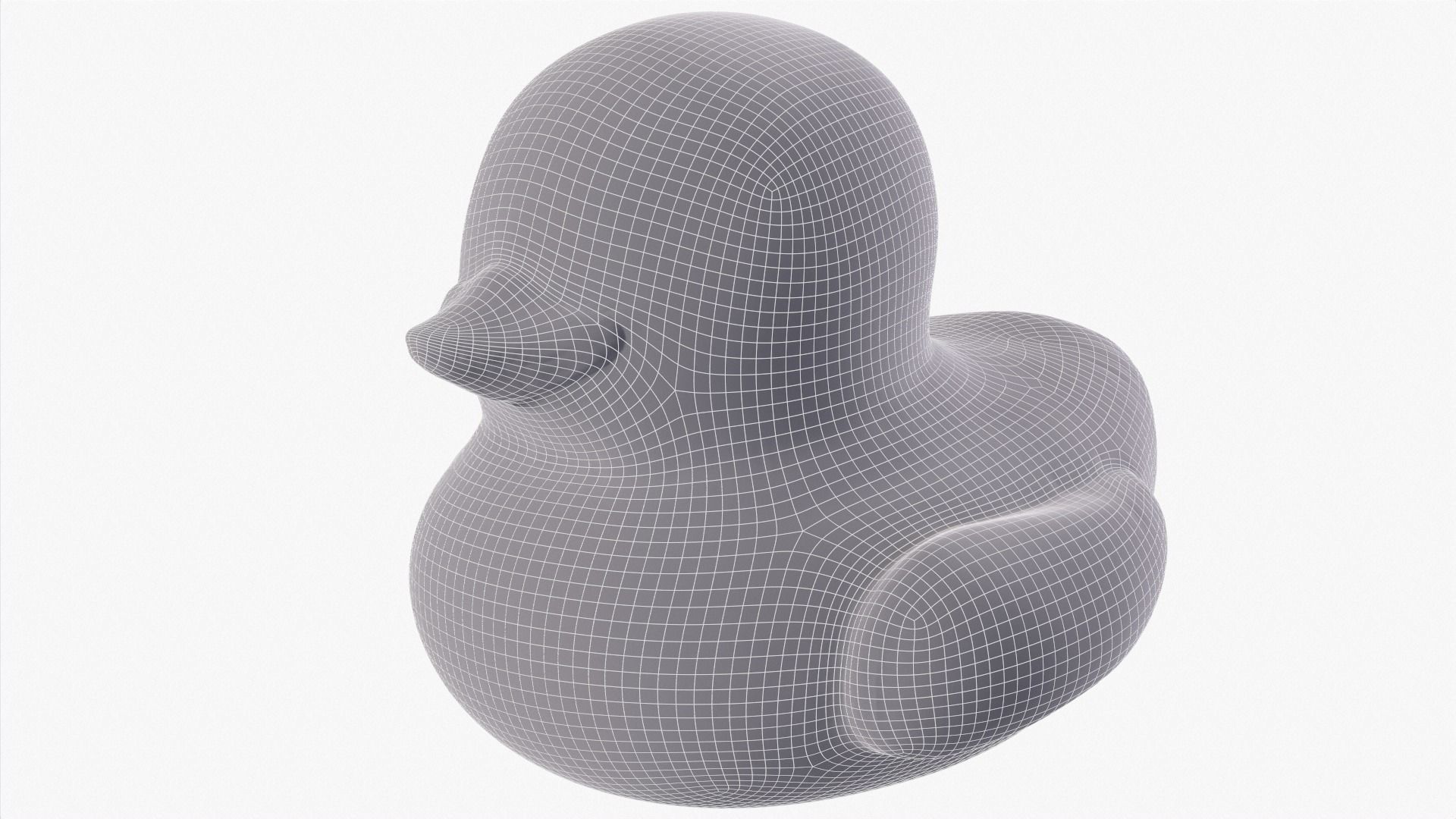 3D model YELLOW RUBBER DUCK VR / AR / low-poly | CGTrader