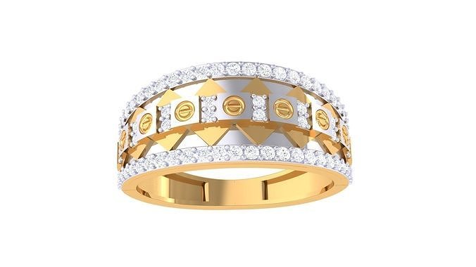 Gents ring - 301 3D model 3D printable | CGTrader