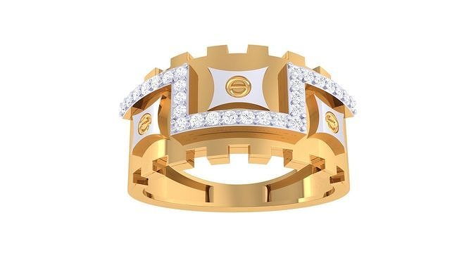 Gents ring - 285 3D model 3D printable | CGTrader