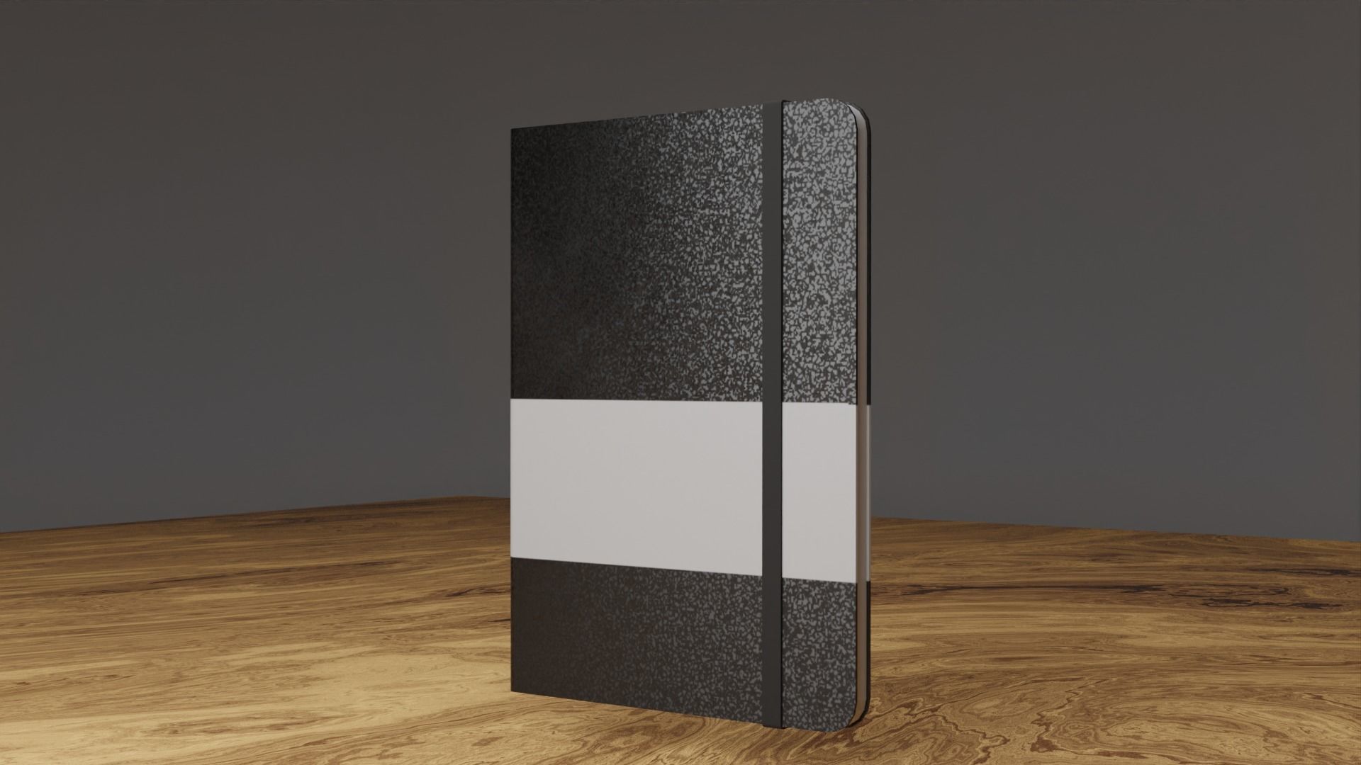 3D model Notebook with strap VR / AR / low-poly | CGTrader