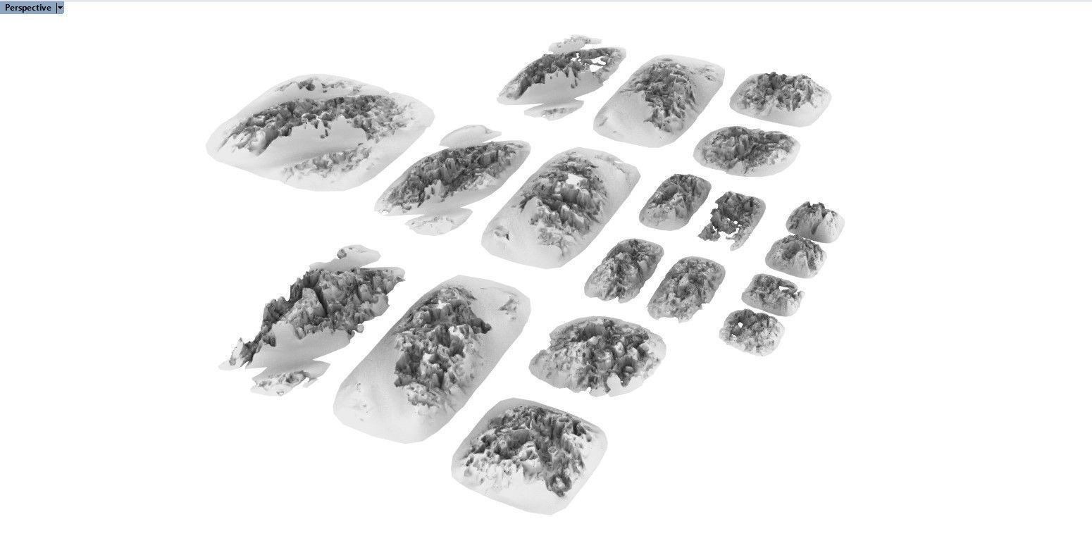 Eroded Rock Desert 3D model 3D printable | CGTrader