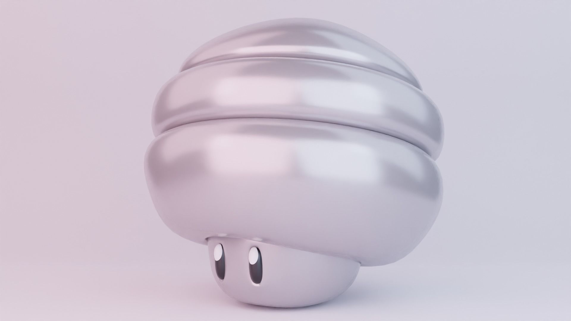 Spring Mushroom Mario 3D model | CGTrader