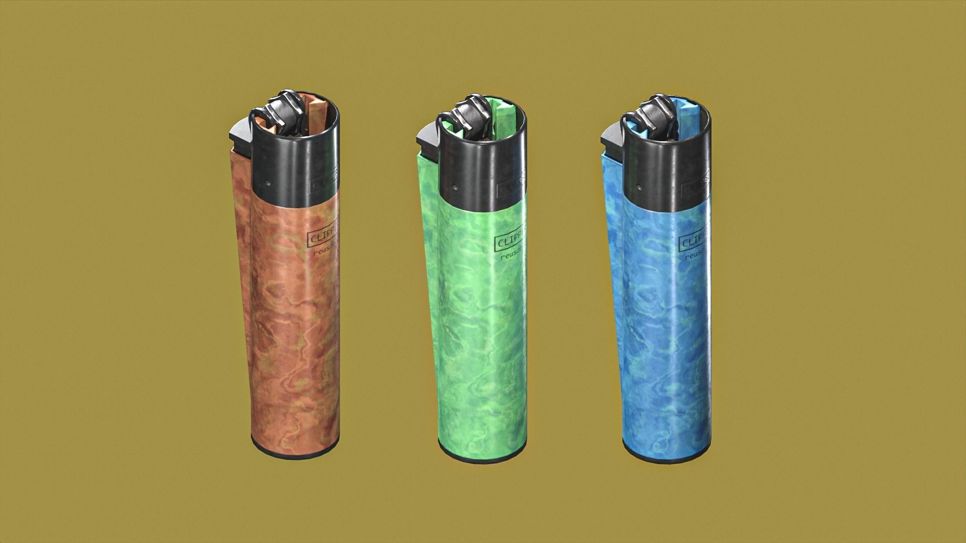 3D model Lighter VR / AR / low-poly | CGTrader
