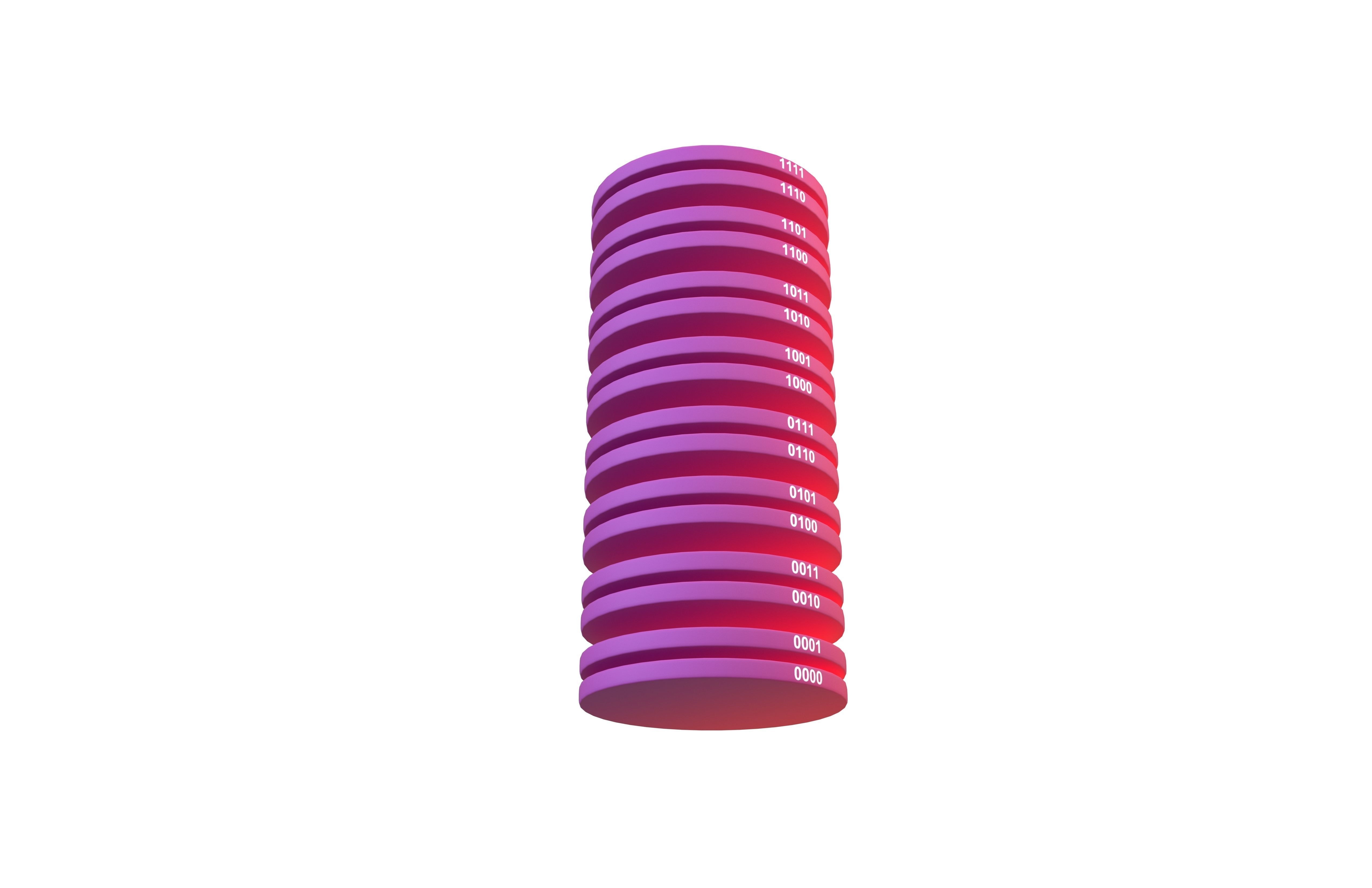3D model Nand Flash Memory QLC Structure v1 003 VR / AR / low-poly ...