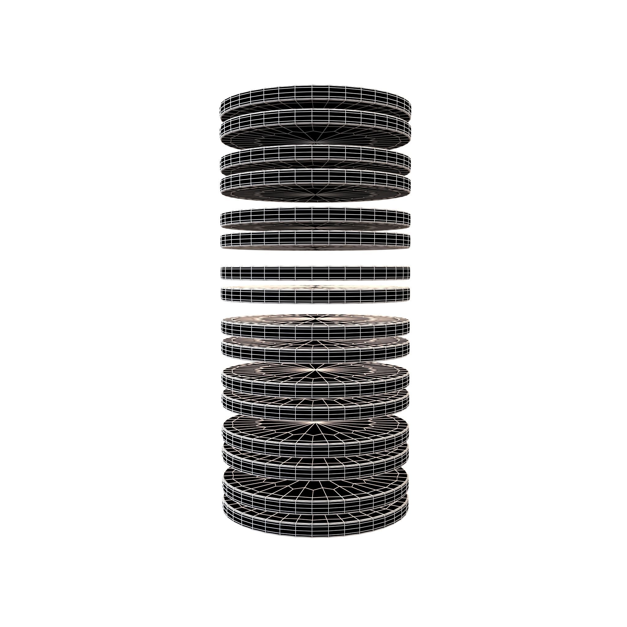 3D model Nand Flash Memory QLC Structure v1 006 VR / AR / low-poly ...