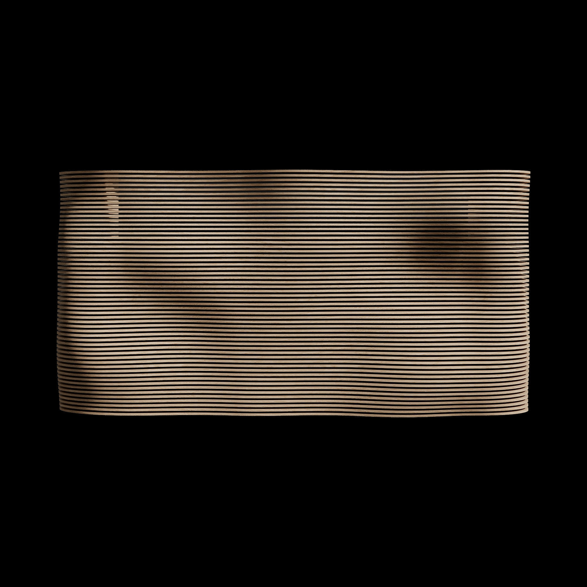 Puins Parametric Reception Counter 3D model | CGTrader