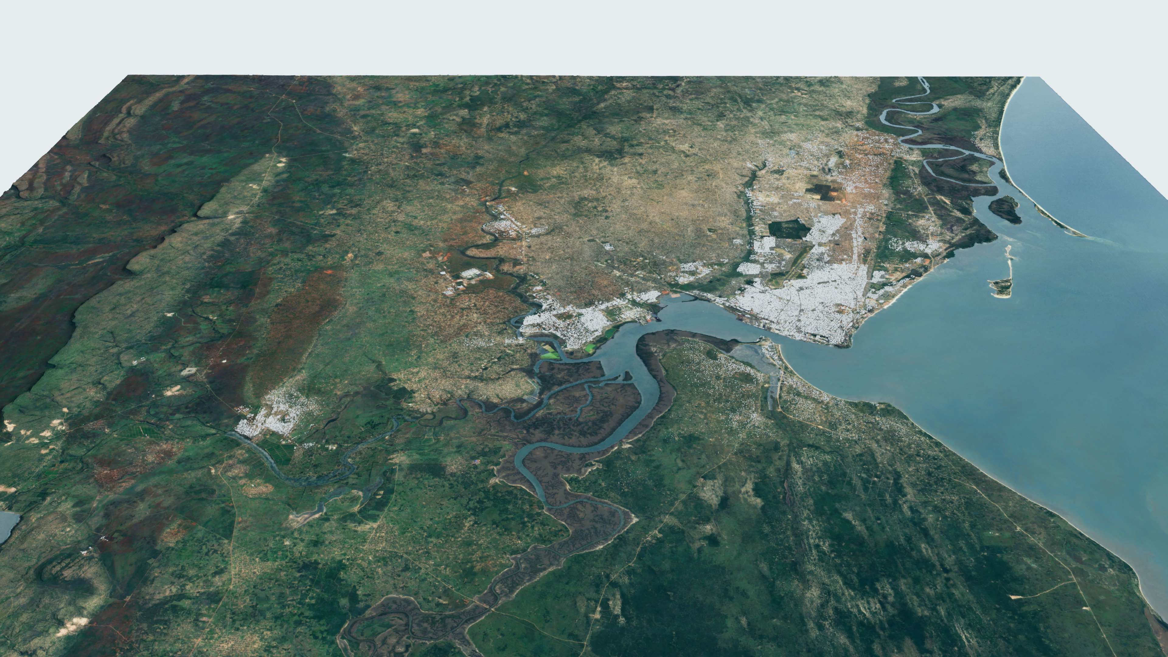 Matola Mozambique City Landscape 3D Model 3D model | CGTrader