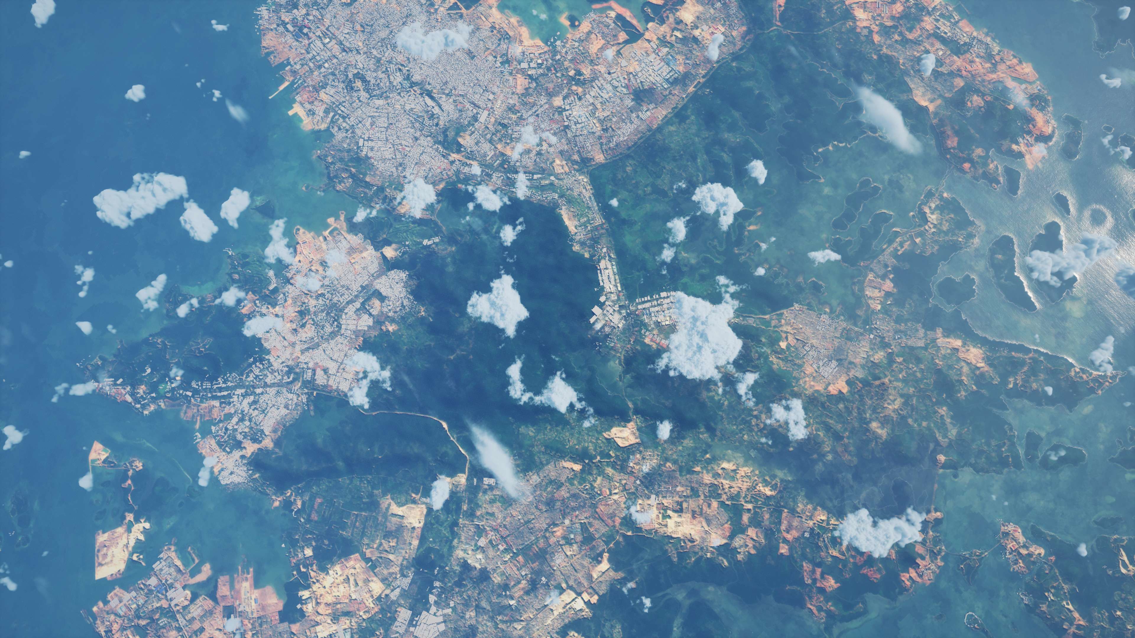 Bagam Indonesia City Landscape 3D Model 3D model | CGTrader