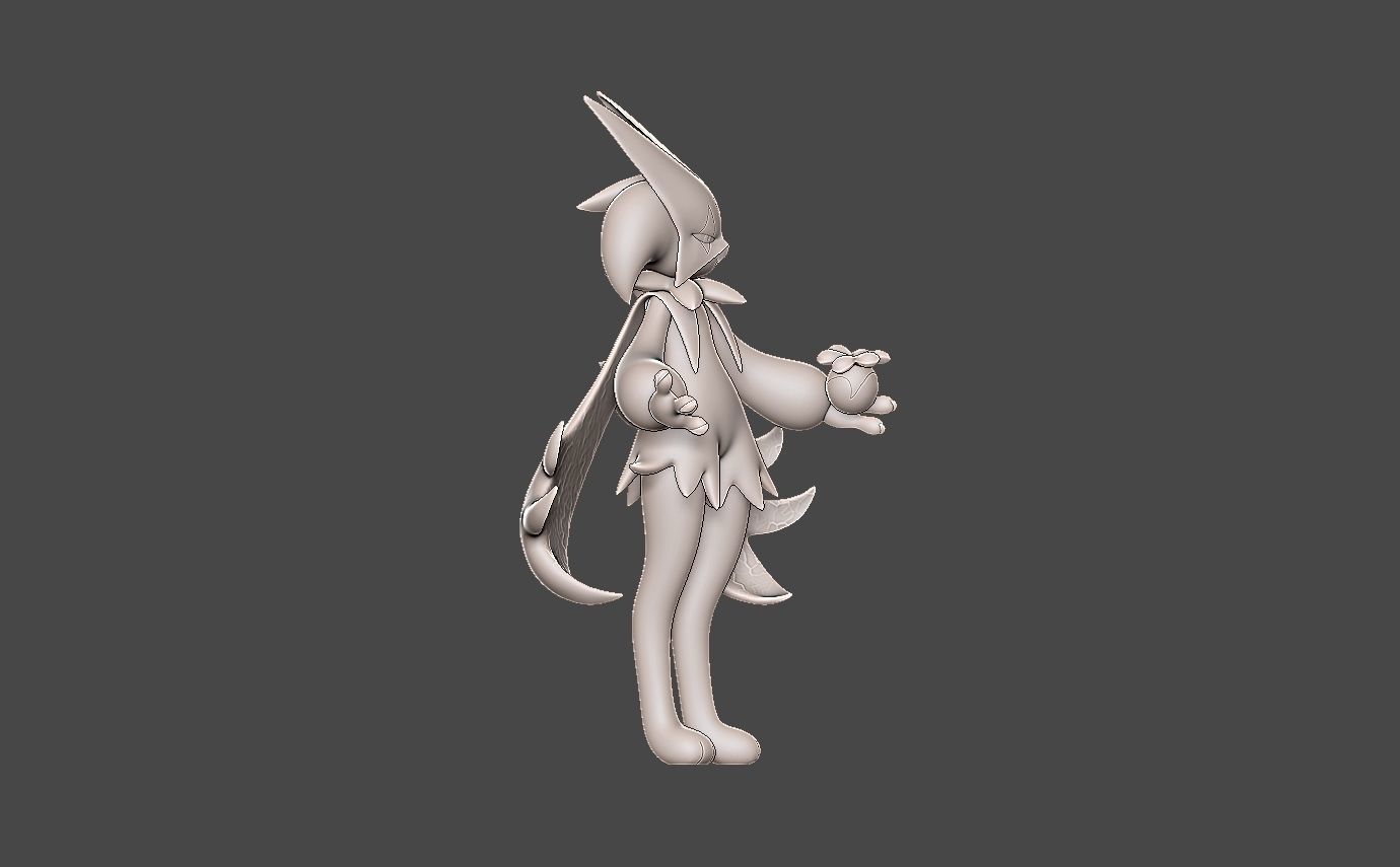 Pokemon meowscarada 3D model 3D printable | CGTrader