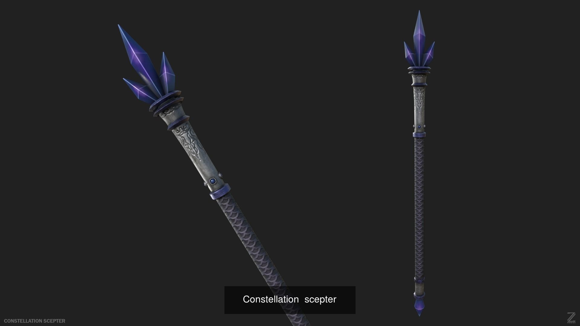 Scepter collection sword and spear | CGTrader