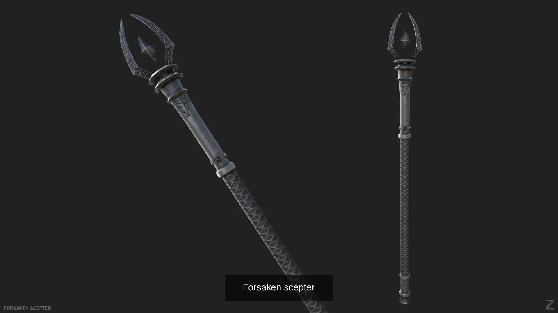 Scepter collection sword and spear VR / AR / low-poly | CGTrader
