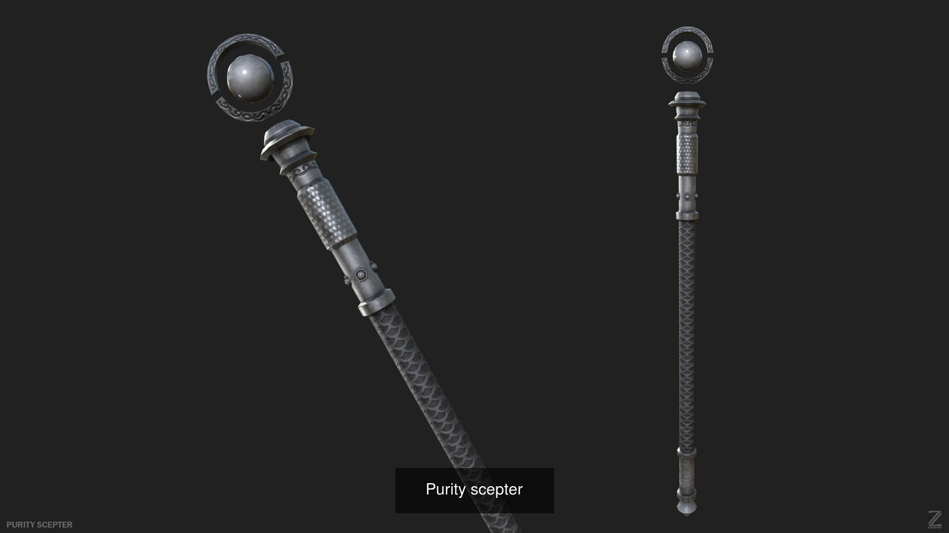 Scepter collection sword and spear VR / AR / low-poly | CGTrader
