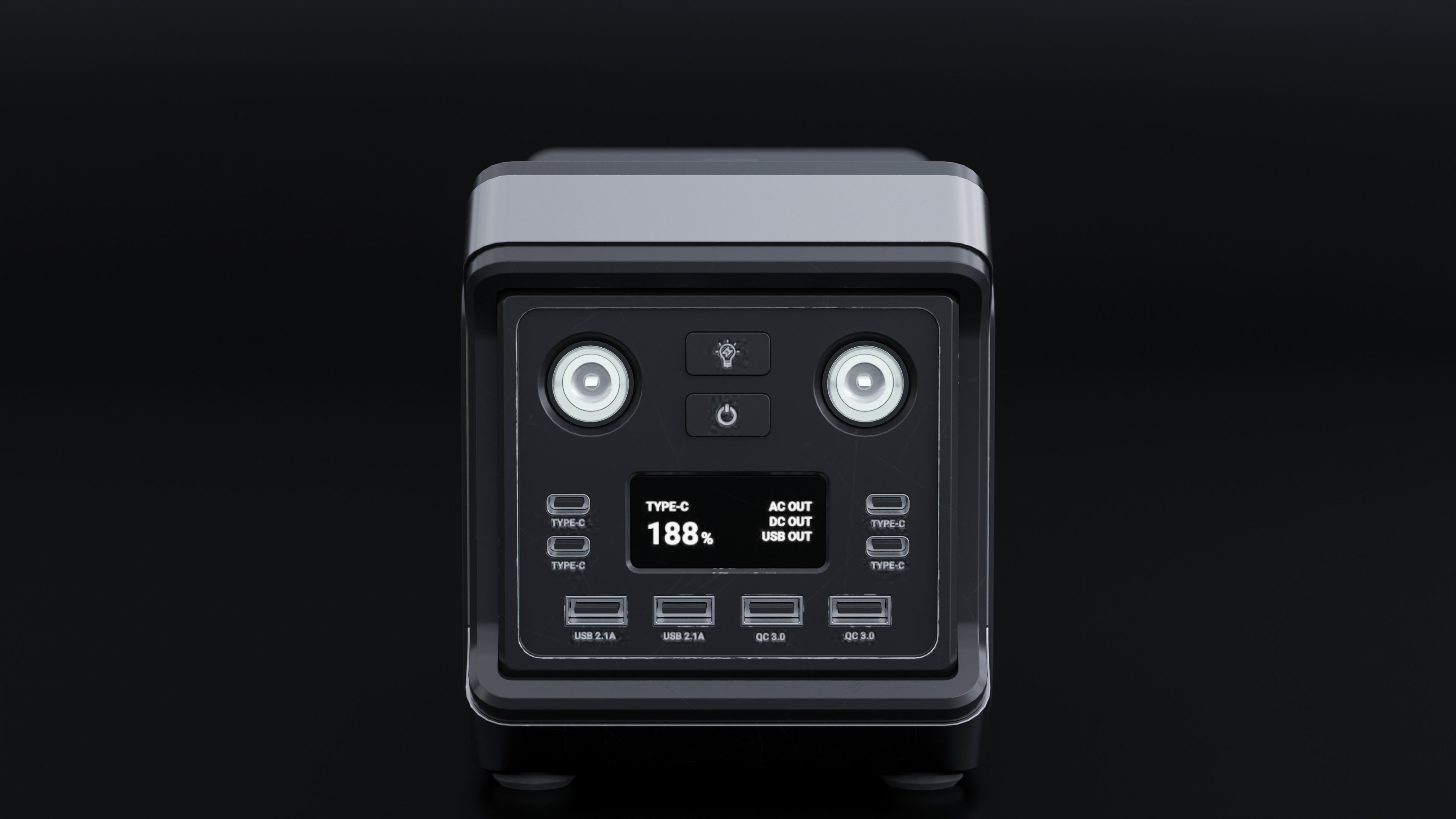 3D model Portable power station concept VR / AR / low-poly | CGTrader