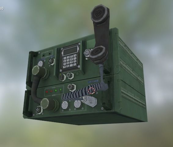 3D model Army Radio VR / AR / low-poly | CGTrader