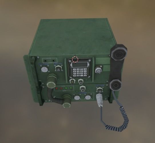 3D model Army Radio VR / AR / low-poly | CGTrader