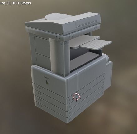 3D model PhotoStat Machine VR / AR / low-poly | CGTrader