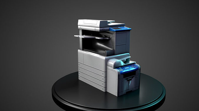 3D model PhotoStat Machine VR / AR / low-poly | CGTrader